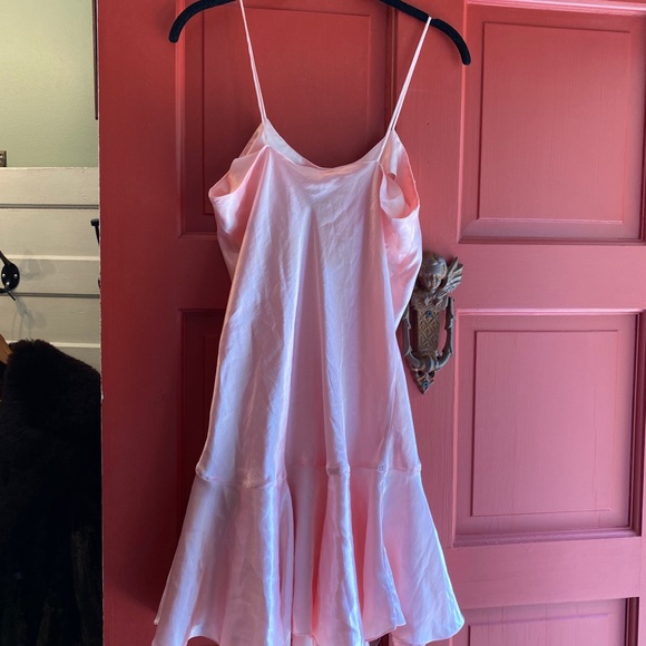 Victoria's Secret | Intimates & Sleepwear | Vintage Pink Silk Victorias ...